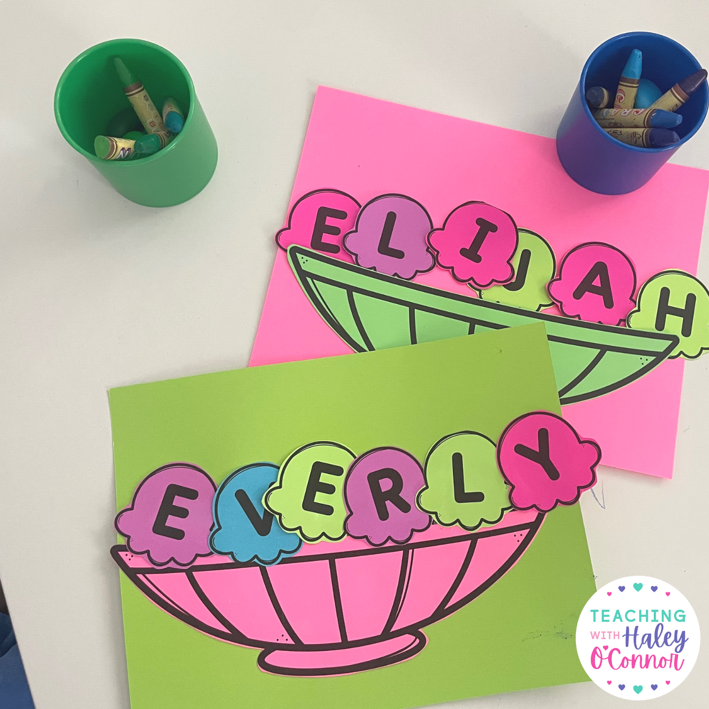 End of the Year Ice Cream Party | Teaching With Haley O'Connor