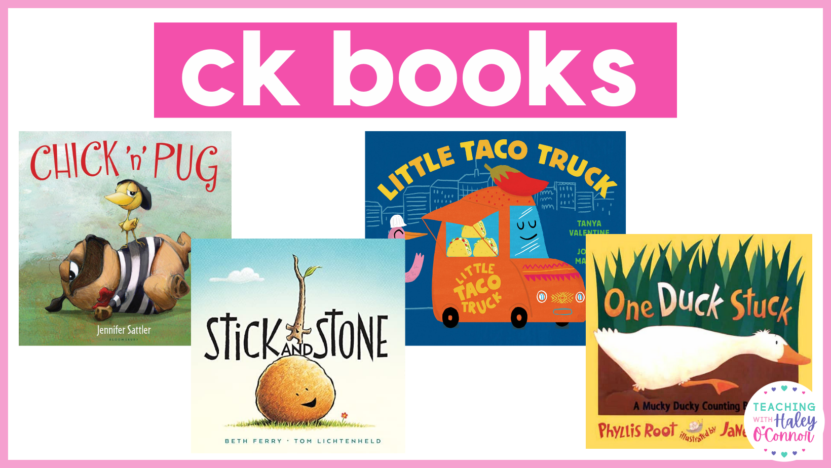 Books with Digraphs | Teaching With Haley O'Connor
