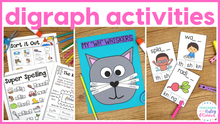 Books with Digraphs | Teaching With Haley O'Connor